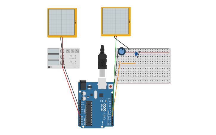 Circuit design dios no existe - Tinkercad
