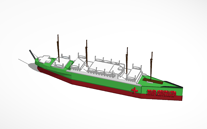 3D design RMS CENTAUR - Tinkercad