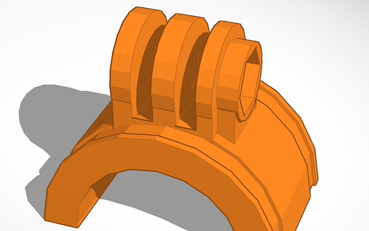 3D design gopro-25mm-bom | Tinkercad