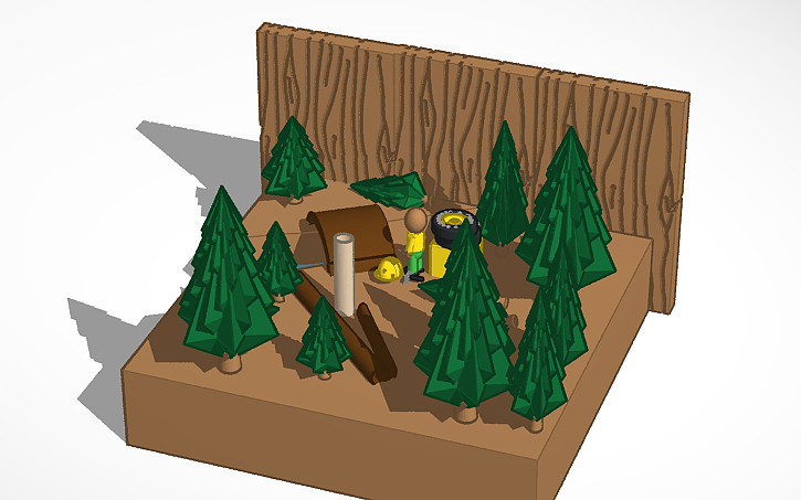 3D design Impact on the habitats of Forest Owlets | Tinkercad