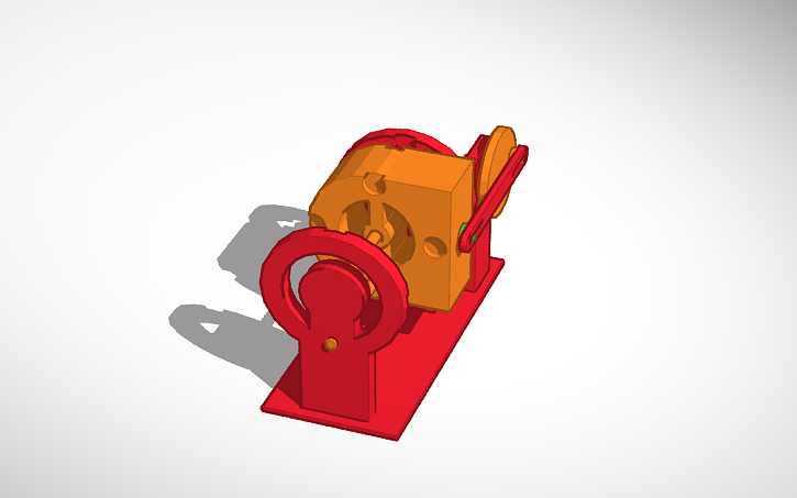 3d Design Magnetic Engine Prototype Tinkercad