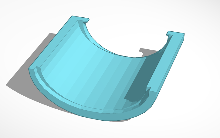 3D design skater ramp - Tinkercad