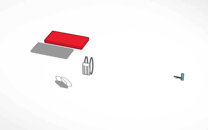 3D design Refugee Survival Kit - Tinkercad
