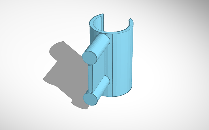 3D design Disability Project Holder - Tinkercad
