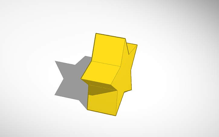 3D design sm64 star - Tinkercad