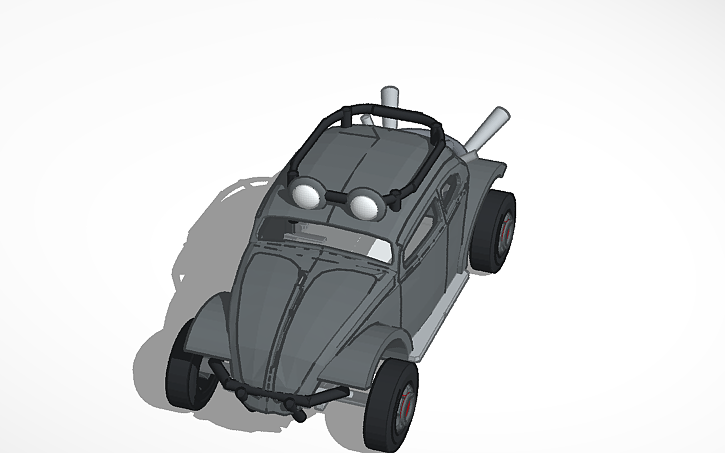 3D design ba-ja buggy - Tinkercad