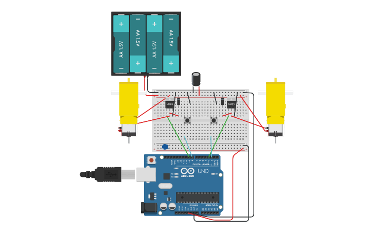 Circuit design Exam 1 | Tinkercad