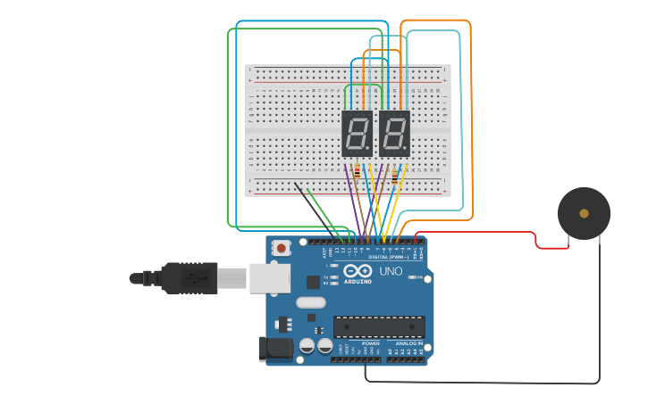 Circuit design 18BLC1033 LAB 4 TASK 3 - Tinkercad