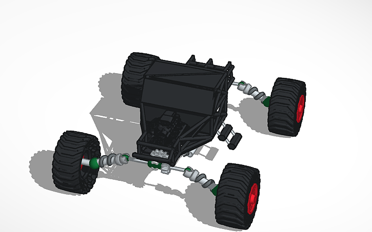 3D design Rock Crawler - Tinkercad