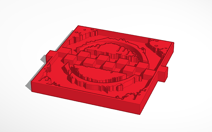 3D design icone Clash R6 - Tinkercad