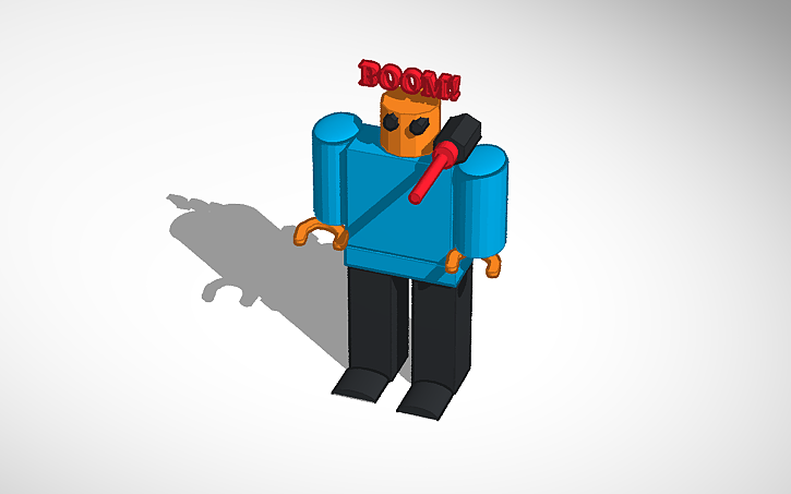 3D design Noob Robot - Tinkercad