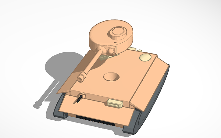 3D design Tiger Tank | Tinkercad