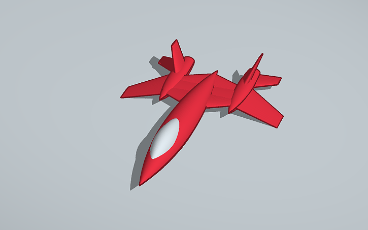 3D design Jet kvm - Tinkercad