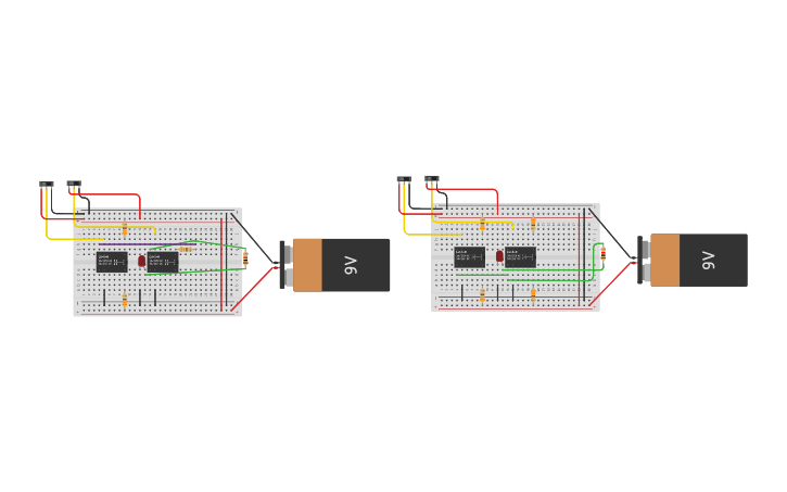 Circuit design Compuerta And y Nand Con Rele - Tinkercad