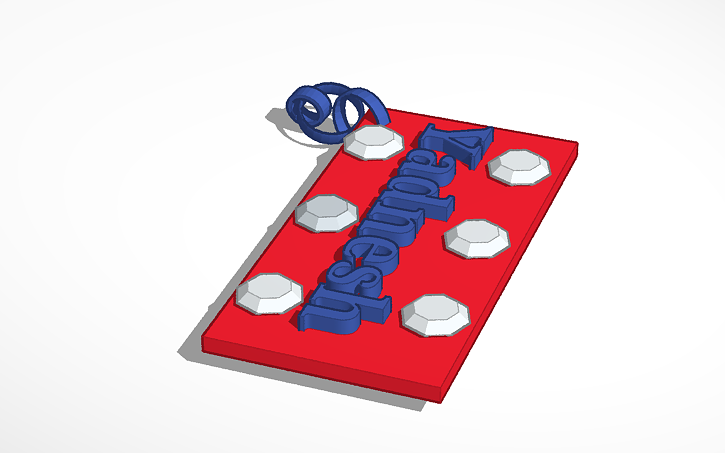 3D design key chain | Tinkercad