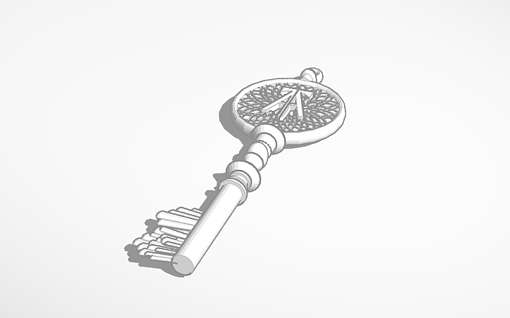 3D design Crystal Key Ready Player One - Tinkercad