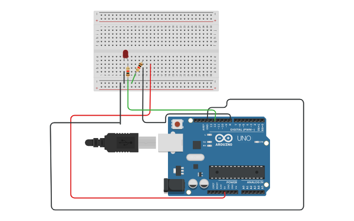 Circuit design mini project 3 - Tinkercad