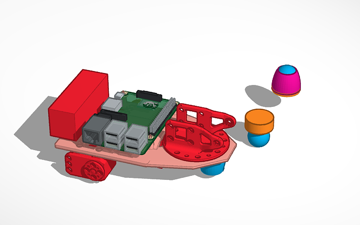 3D design dragster | Tinkercad