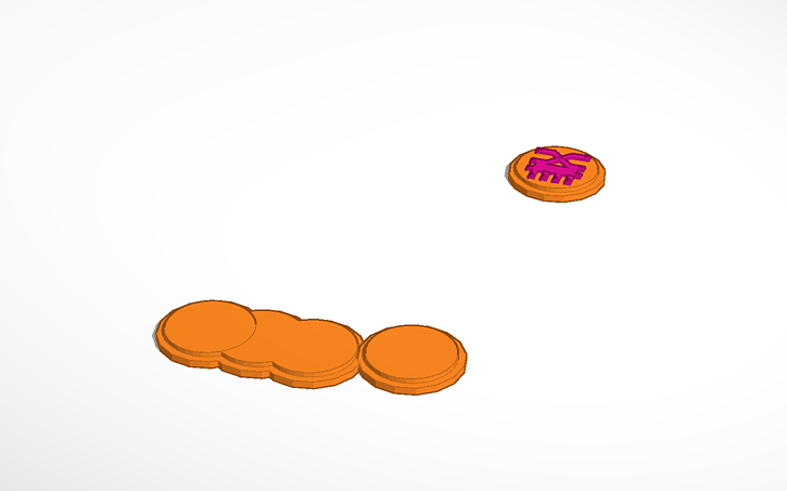 3D design Khorne objective | Tinkercad