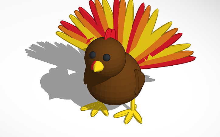 3D design #thanksgiving | Tinkercad