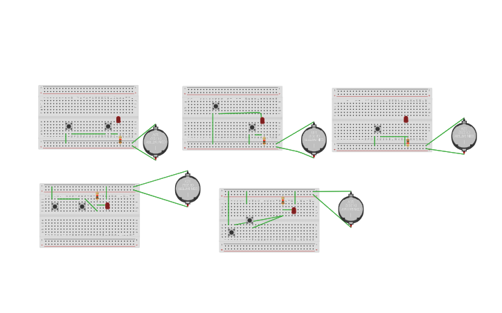 Circuit design Logic Gates - Tinkercad