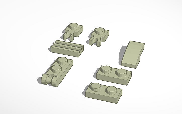 3D design IXROLLOUTIX Lego ROTF Megatron Part 4 | Tinkercad