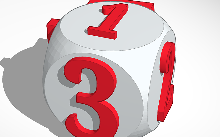 3D design noppa | Tinkercad