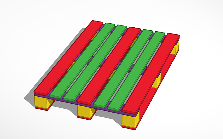 3D design PALET - Laura - Tinkercad