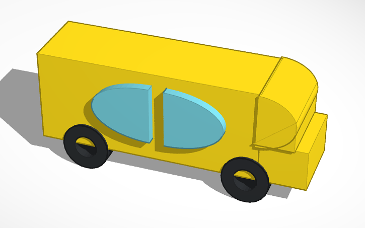 3D design Food Truck - Tinkercad