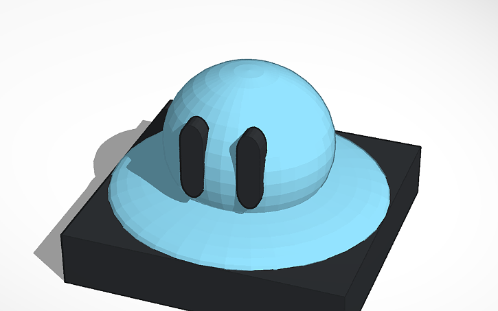 3D design Simple Puddle slime (slime rancher) - Tinkercad