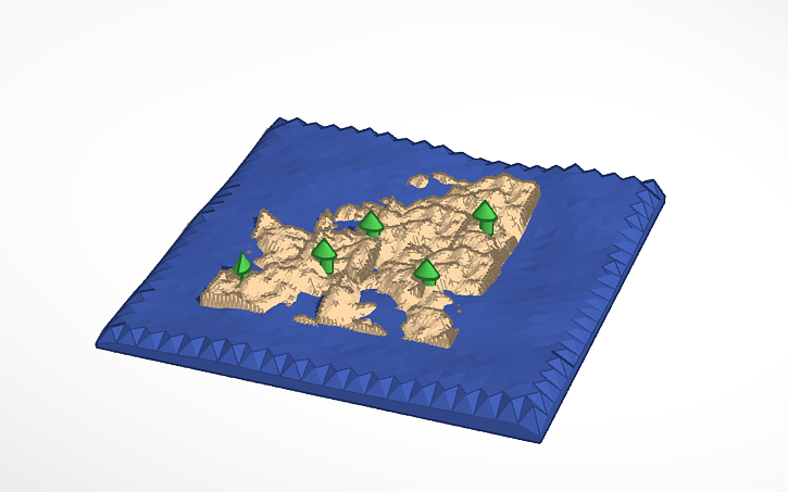 3D design Island Projecy | Tinkercad