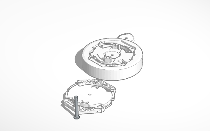 3D design Beyblade Burst DB-X System Template LR - Tinkercad