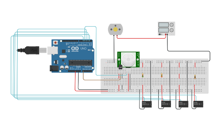 Circuit design Tech Phantoms | Tinkercad