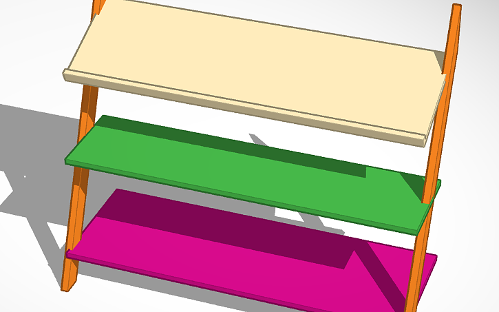 3D design Church bookshelf backup | Tinkercad