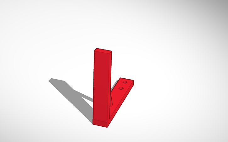 3D design Control Box Lid Angle | Tinkercad