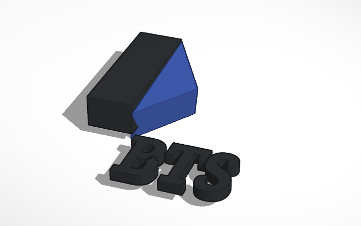 3D design BTS fansign | Tinkercad
