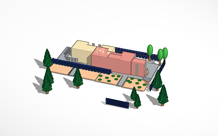 3D design Sustainable school - Tinkercad