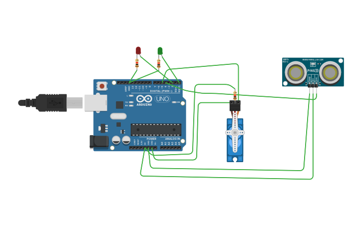 Circuit design toetsopdracht1 Rune | Tinkercad
