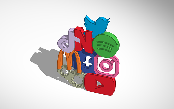 3D design diseños svg - Tinkercad