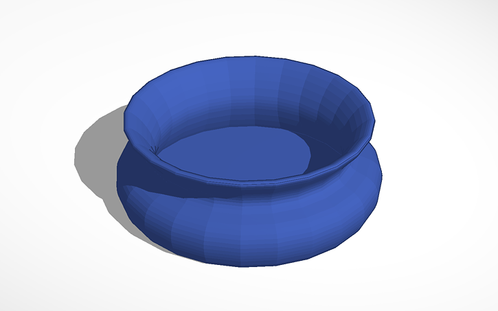 3D design Cool Pot - Tinkercad