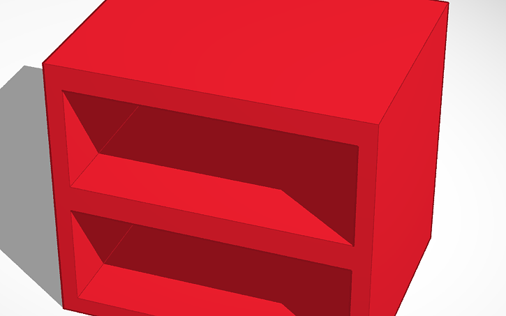 3D design Box frame - Tinkercad