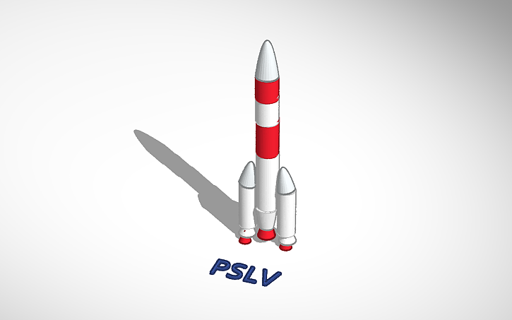 3D design PSLV | Tinkercad