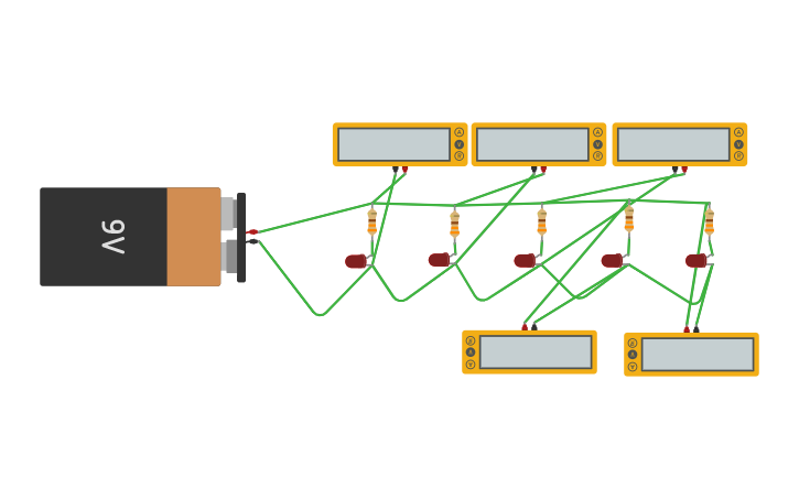 Circuit design Exp. 01 - Gustavo Henrique de Lima Pinheiro | Tinkercad