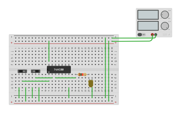 Circuit Design Лаба 5 логика Tinkercad