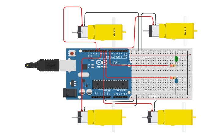 Circuit design Racing cars brum brum | Tinkercad