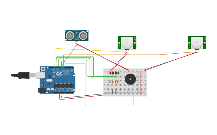 Circuit design proyecto arduino - Tinkercad