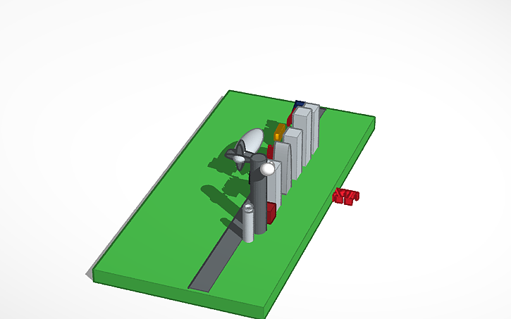 3D design city - Tinkercad