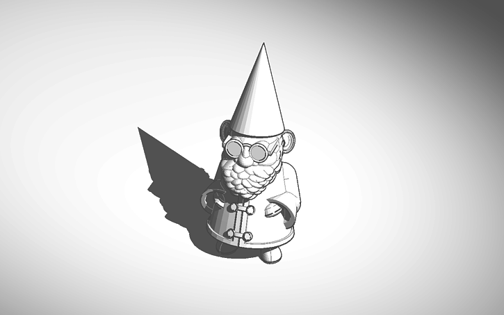 3D design Desk Gnome - Tinkercad