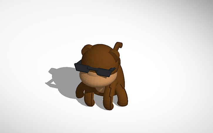 3D design Monkey - Tinkercad