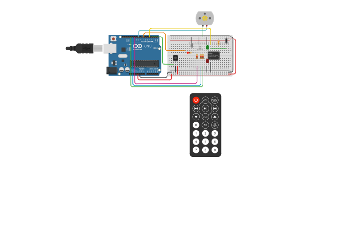 Circuit design IR - Tinkercad